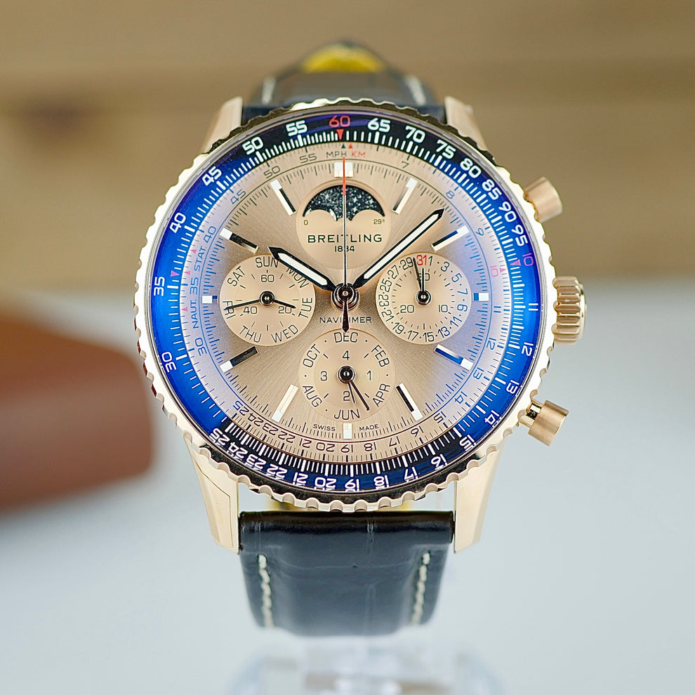 Breitling Navitimer B19 Chronograph 43 Perpetual Calendar – 140th Anni ...